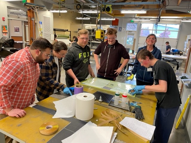 Pierce County Skills Center CMA Tacoma (TA) Visit - Toray Composite ...