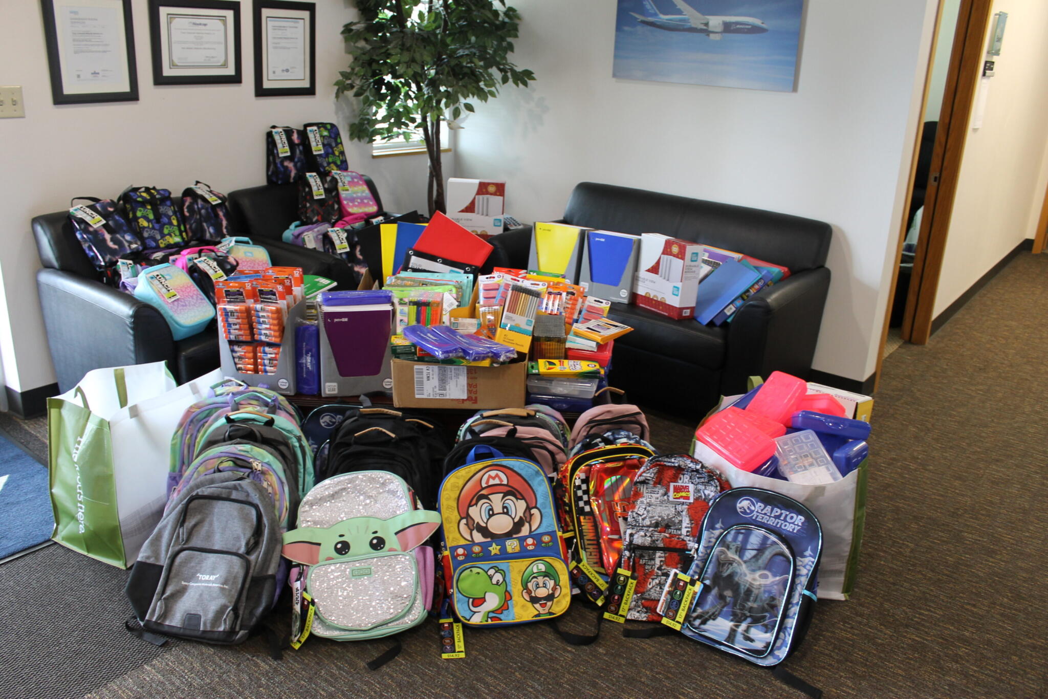 School Supply Drives held Across CMA Plants - Toray Composite Materials ...