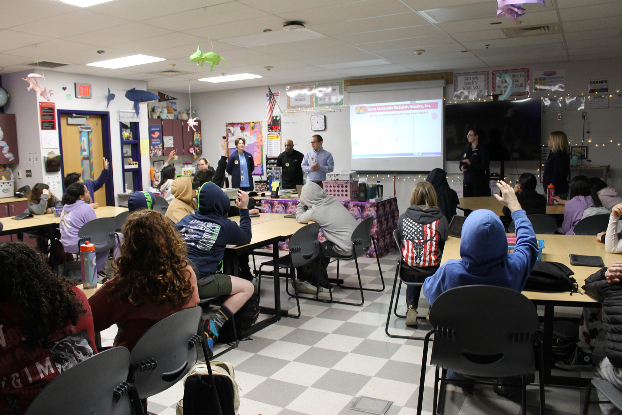 Tacoma Plant Visits Local School to Teach Science Classes - Toray ...