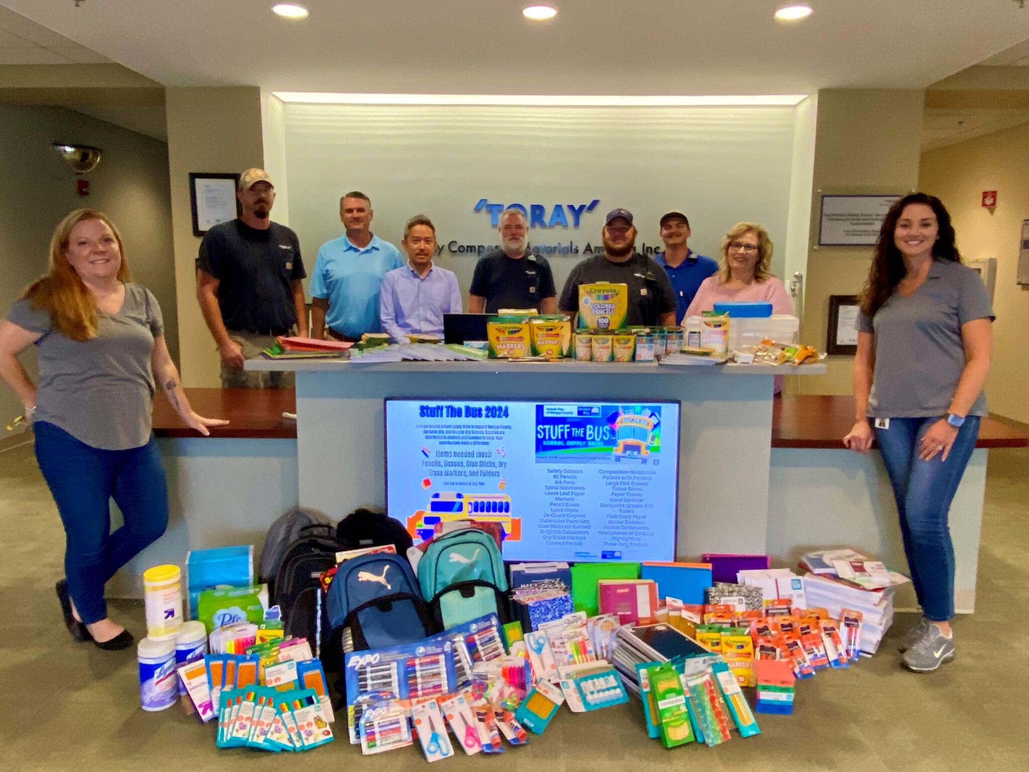 Toray's Annual School Supply Drive Events to Support Children from ...